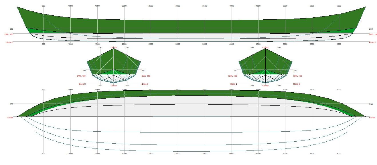Canoe - River Monster - Free Boat Plans